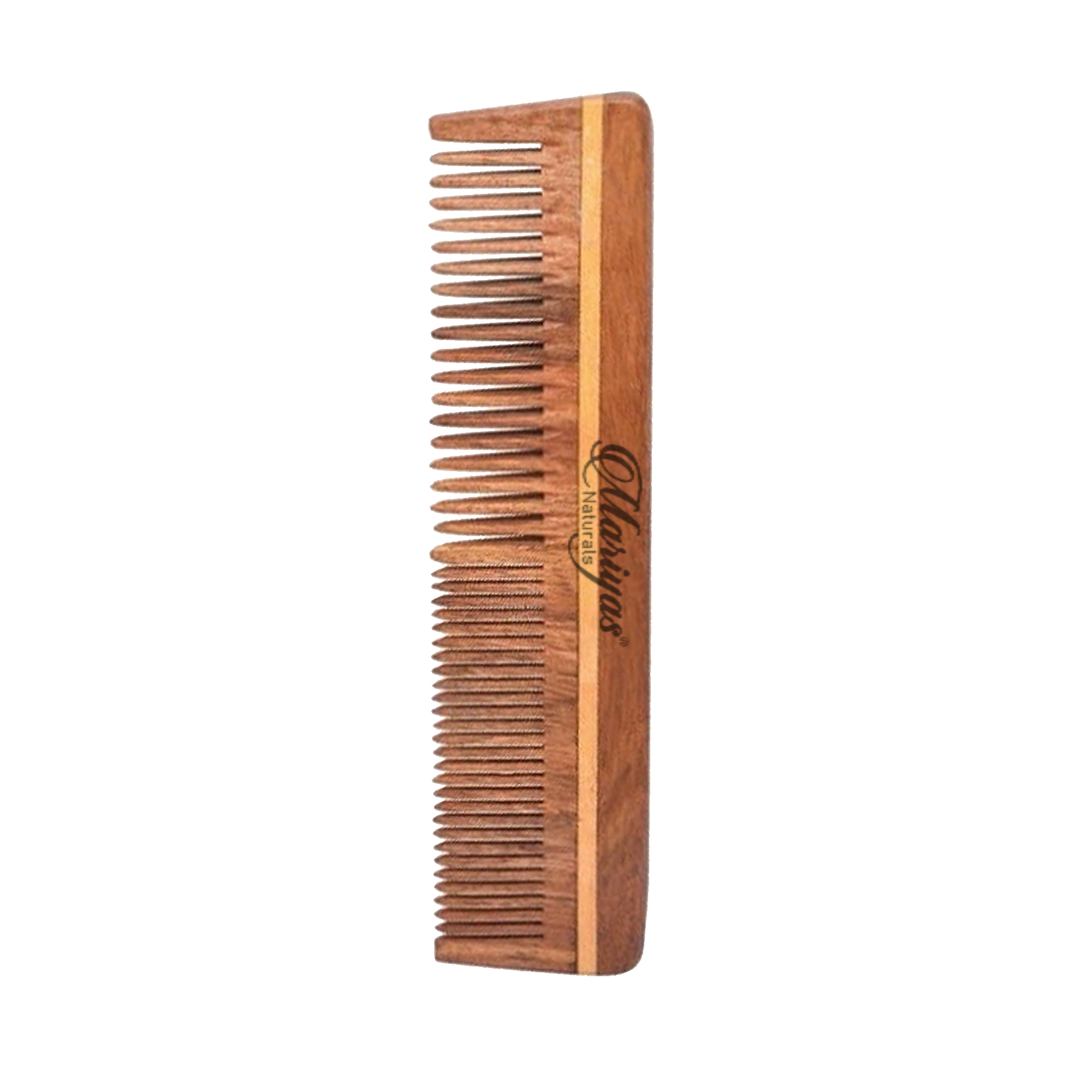 Mariyas oil Treated Comb – Dual - Mariyas Naturals